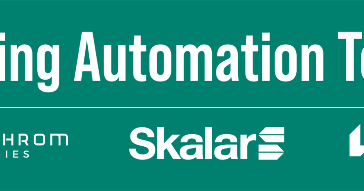 Advancing automation together | Skalar