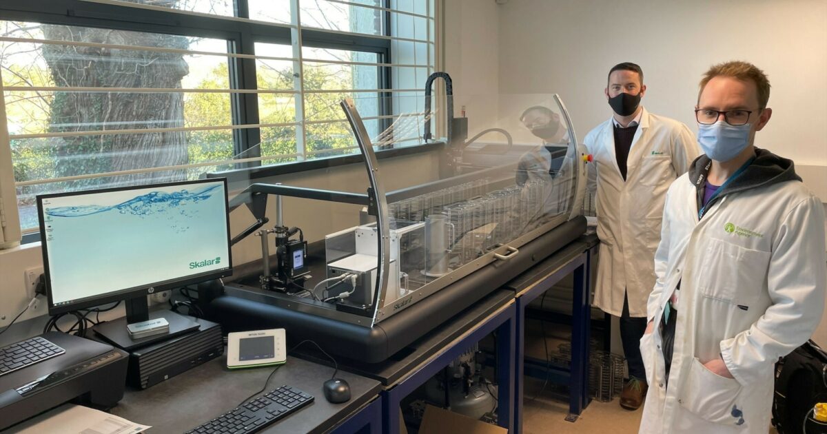 Skalar | Installation SP2000 robotic platform for weighing filter…